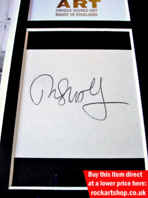 DIRE STRAITS SIGNED MUSIC MEMORABILIA BROTHERS IN ARMS JOHN ILLSLEY ...