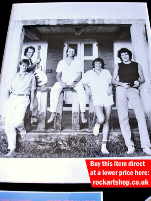 DIRE STRAITS SIGNED MUSIC MEMORABILIA BROTHERS IN ARMS JOHN ILLSLEY ...